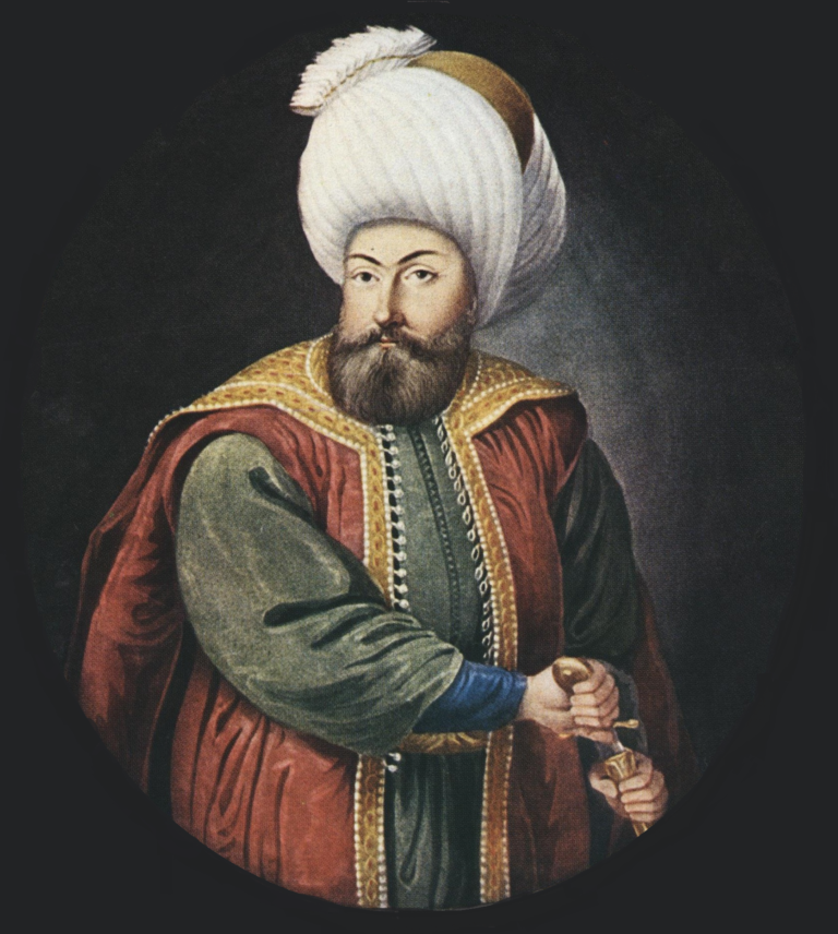 19th-century depiction of Osman, by Konstantin Kapıdağlı